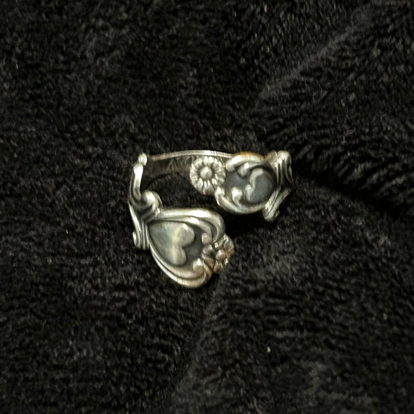 Avon | Jewelry | Antique Avon Silver Heart Spoon Ring | Poshmark